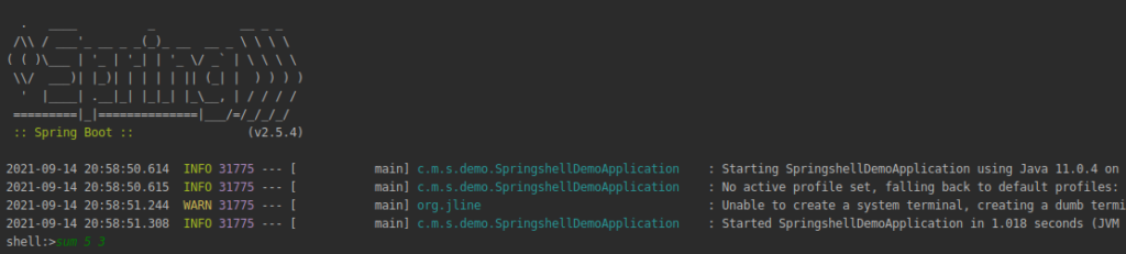 نحوه کار با Spring Shell | Mirbozorgi